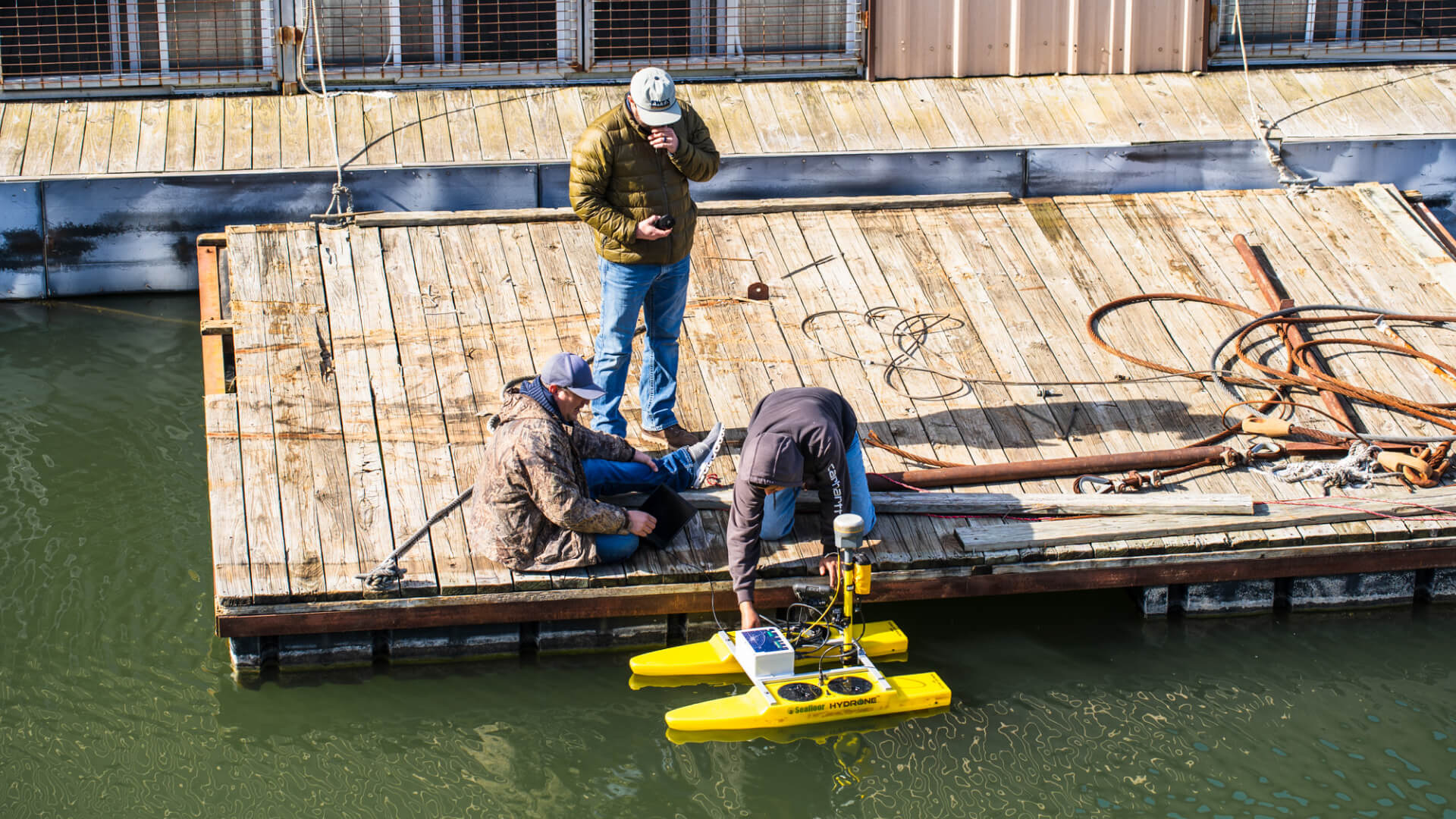 Hydrographic and Bathymetric Surveying - Hanna Surveying & Engineering